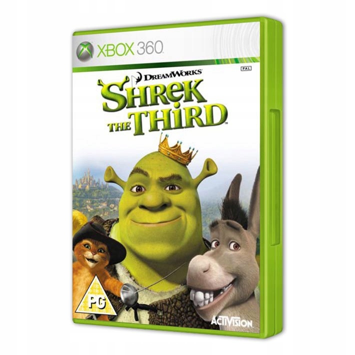 SHREK THE THIRD XBOX360 - 15002094649 - oficjalne archiwum Allegro