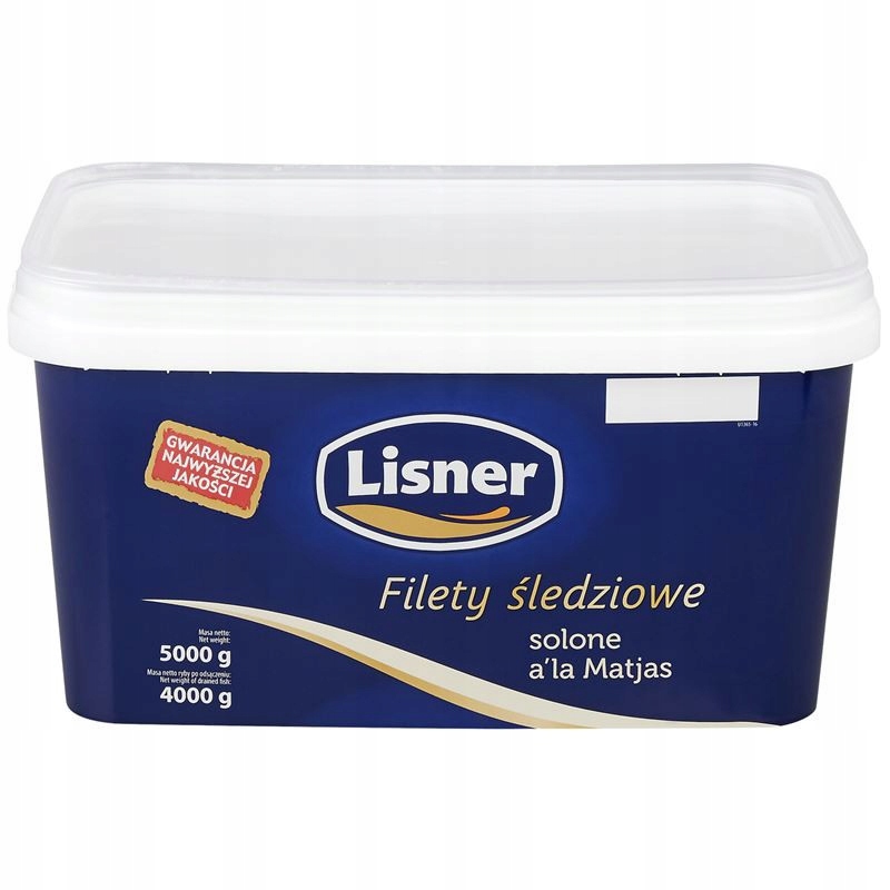 FILETY ŚLEDZIOWE A'LA MATJAS SOLONE 4KG LISNER - 14716814718 ... FILETY ŚLEDZIOWE A'LA MATJAS SOLONE 4KG LISNER - 14716814718 ...