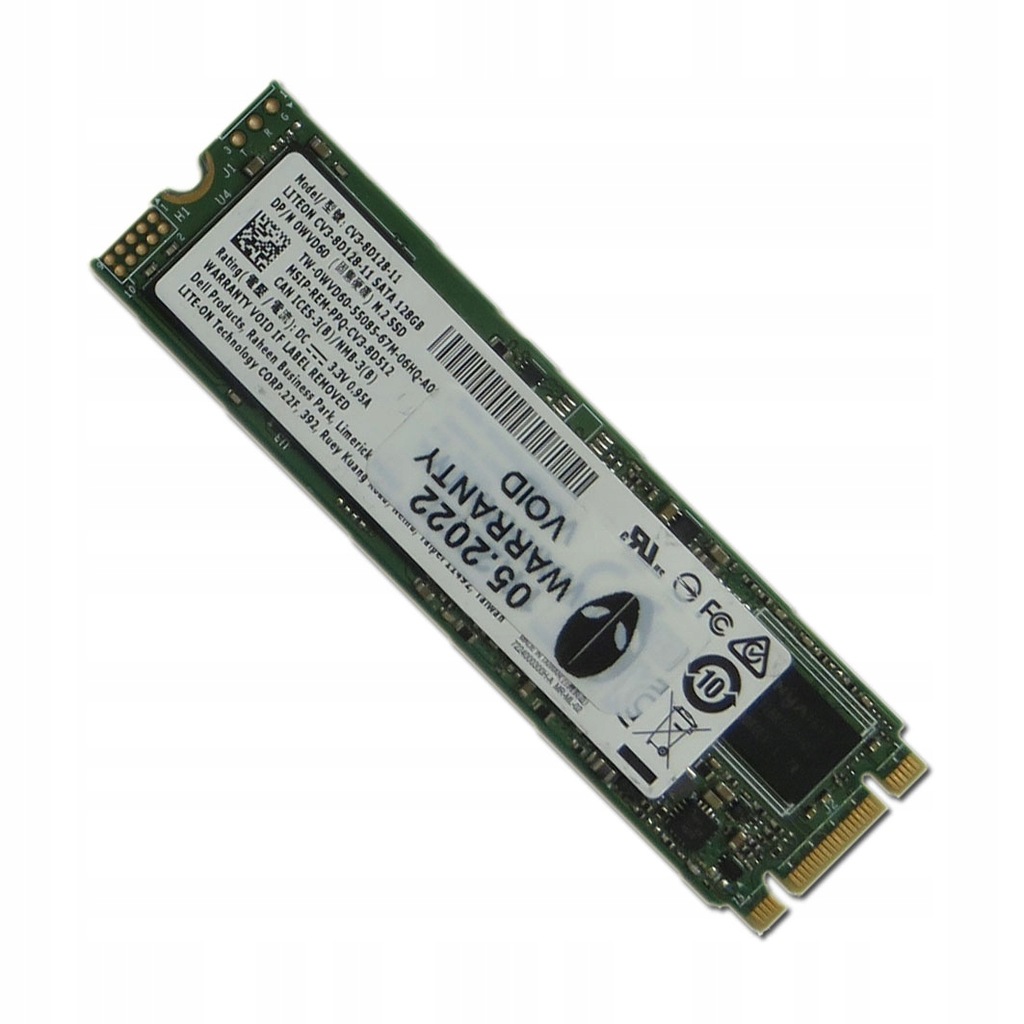 Dysk SSD LiteOn CV3-8D128-11 128GB M.2 SATA 2280 - 12222136173 ...