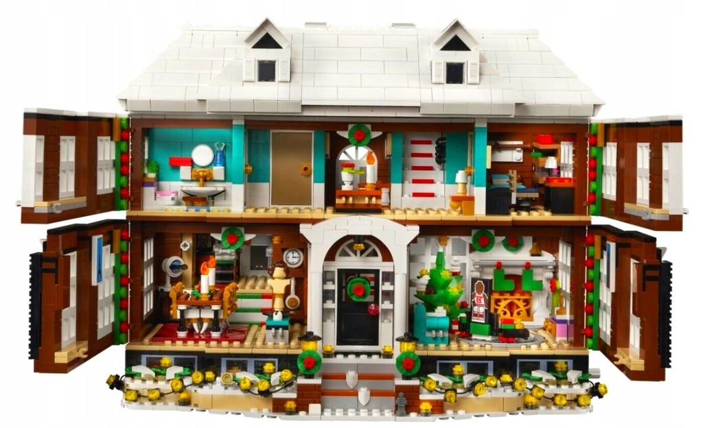 WIELKI ZESTAW KLOCKÓW LEGO KEVIN SAM W DOMU 3955EL - 12729737143 ...