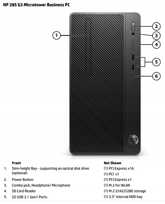 Komputer HP 285 G3 Ryzen 5 2400G 256gb pod GTX - 12505614985 ...