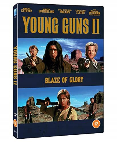 YOUNG GUNS II: BLAZE OF GLORY (MŁODE STRZELBY II) [DVD] - 14962137327 - oficjalne archiwum Allegro