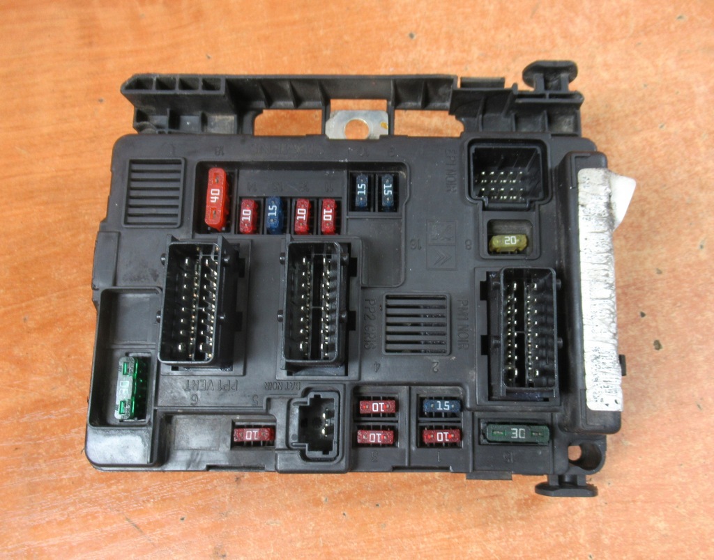 MODUŁ SKRZYNKA BSM B4 CITROEN C2 C3 C5 9643498780 S118470004F ...