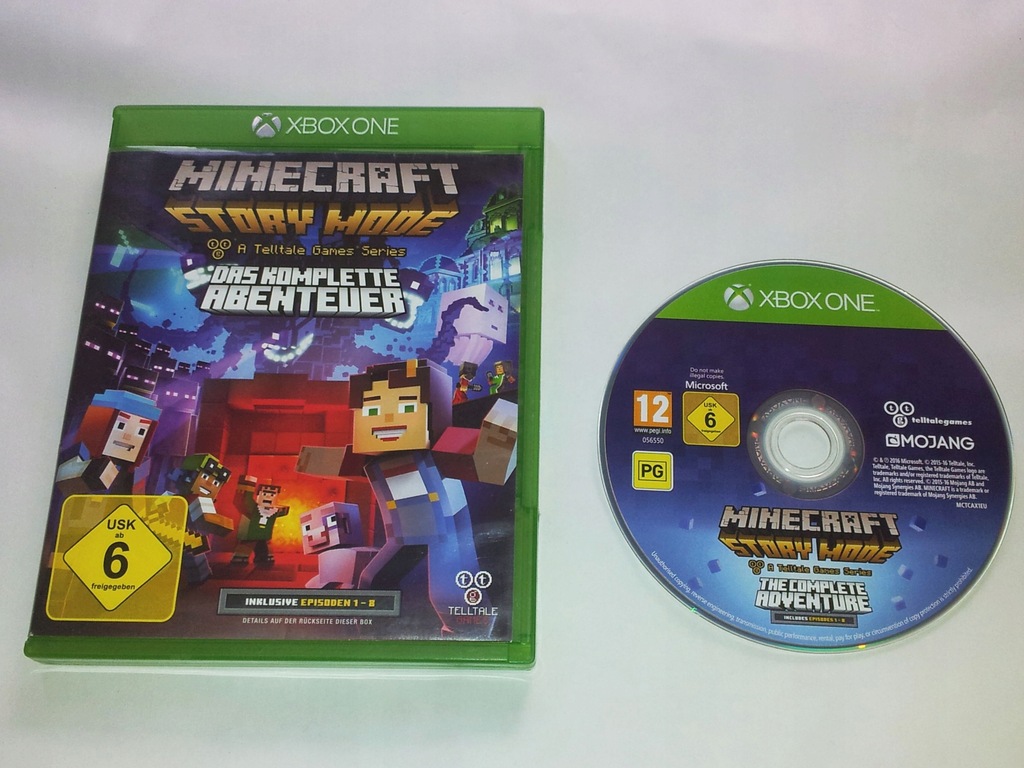 Minecraft Story Mode Complete Adventure - Xbox One - 12279599063 ...