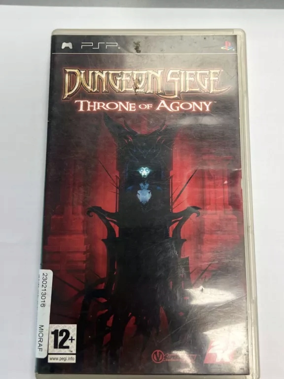 DUNGEON SIEGE: THRONE OF AGONY PSP UNIKAT - 13275832806 - oficjalne ...