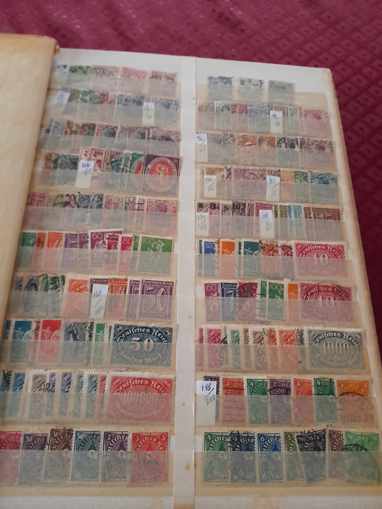 KLASER A4 16 STR Z CENNYM ZBIOREM ZNACZKÓW REICH, STREFY, DDR. 95 zdjęć ...