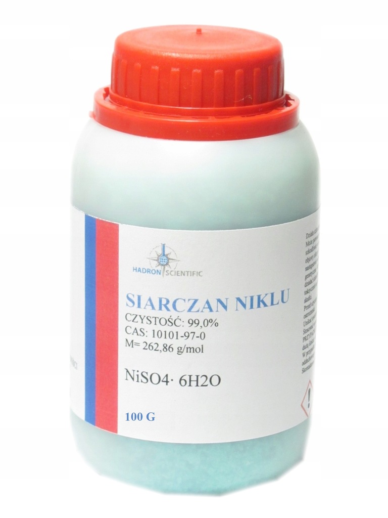 SIARCZAN NIKLU - CZYSTY - 100 G - 7545261555 - oficjalne archiwum Allegro