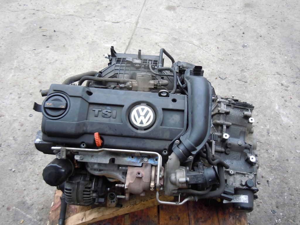 SILNIK CAX AUDI 1.4 TSI A3 8P GOLF VI KOMPLETNY - 12745908400 - oficjalne archiwum Allegro