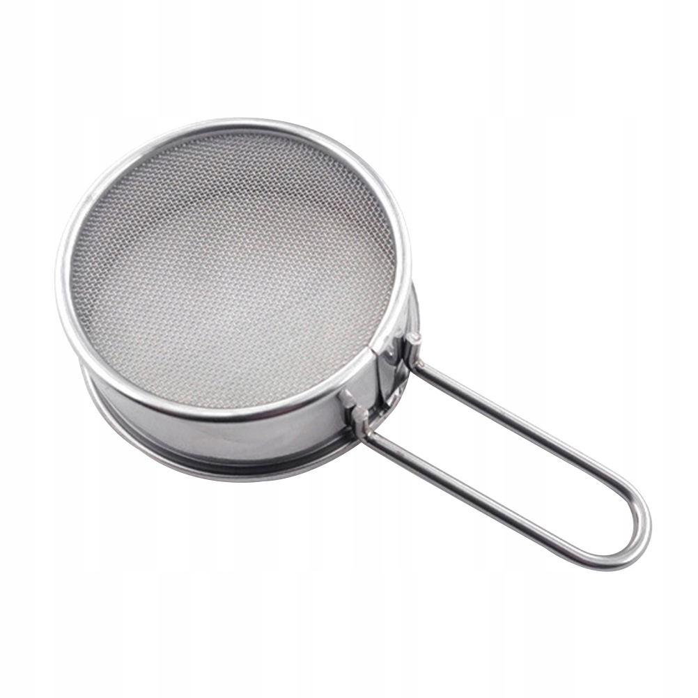 Stainless Steel Flour Sieve Kitchen Funnel Round - 13426950860 ...