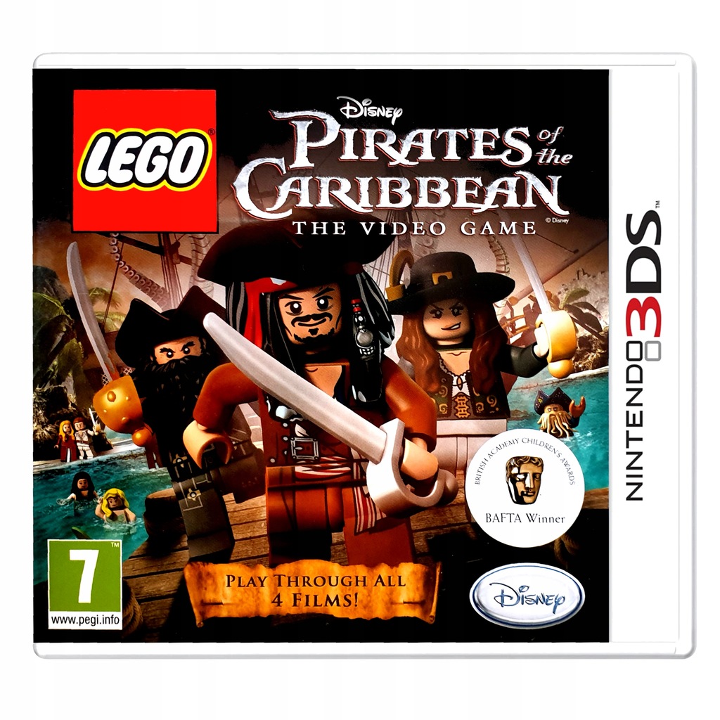 Lego Pirates Of The Caribbean Nintendo 3DS - 10646930956 - oficjalne ...