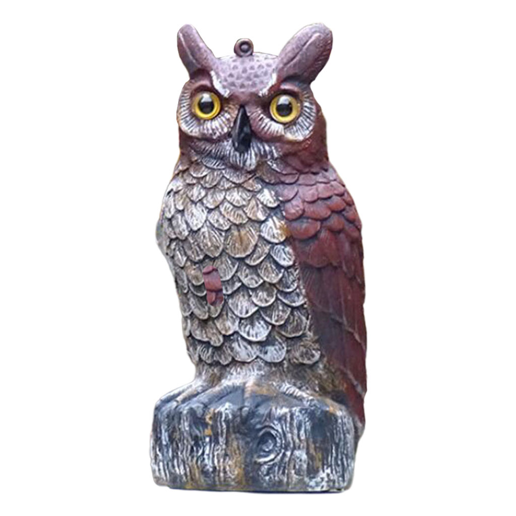Owl Scarecrow Sculpture Halloween Outdoor E - 13746819270 - oficjalne ...