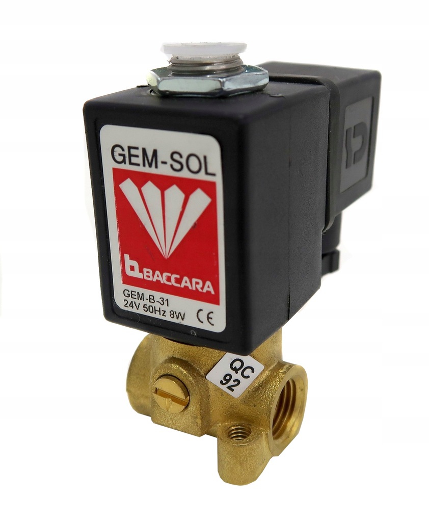 ELEKTROZAWÓR GEM-SOL GEM-B-31 BACCARA 24V 50Hz 8W - 11455745478 ...