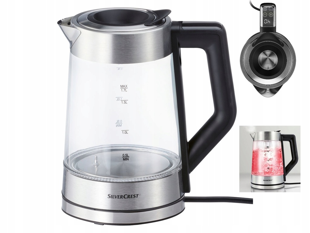 SILVERCREST SWGD 3000 A2 Czajnik elektryczny 3000 W 1,7L Regulacja temp ...