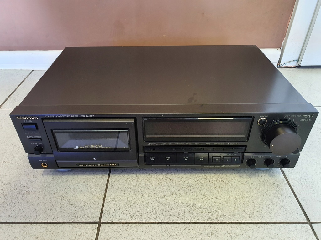 Magnetofon kasetowy Technics RS-BX707 - 12509163992 - oficjalne ...