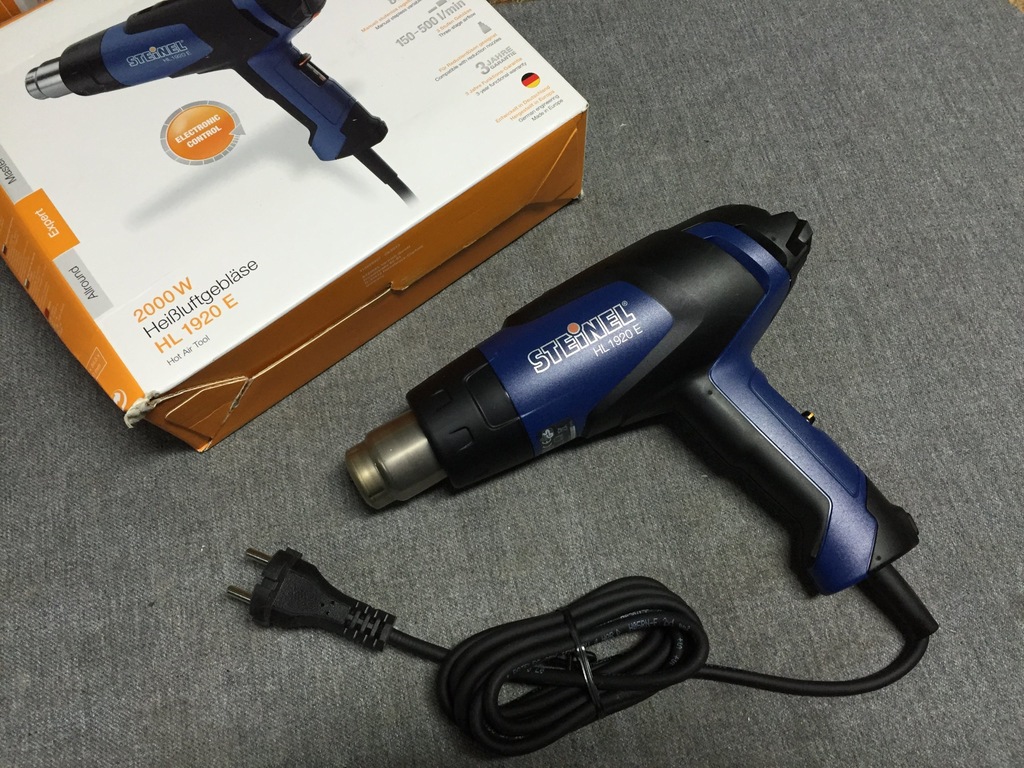 STEINEL HL1920E opalarka elektryczna 2000W 80-600C - 7497391698 ...