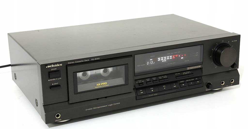 TECHNICS RS-B465 FIRMOWY DECK MAGNETOFON HX-PRO ! - 12585667186 ...