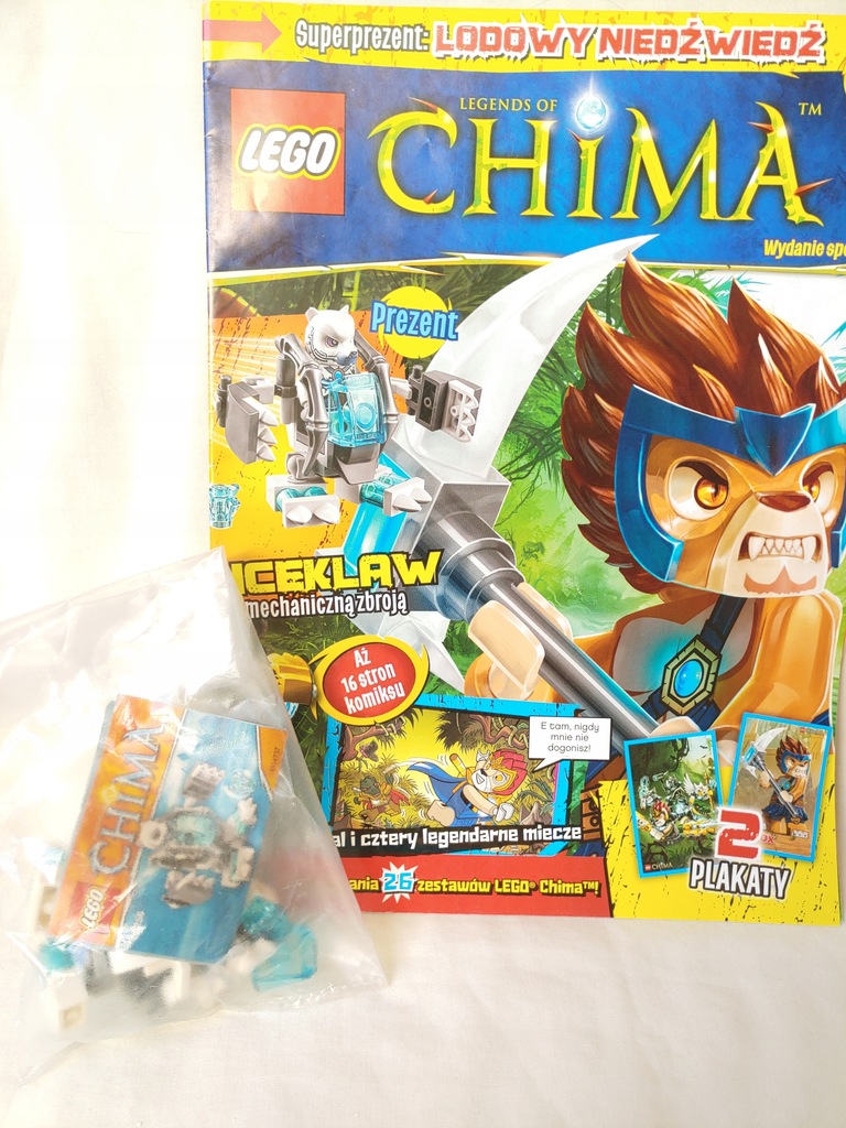 KLOCKI LEGO Lego Chima 30256 Ice Bear Mech komiks - 8691952205 ...
