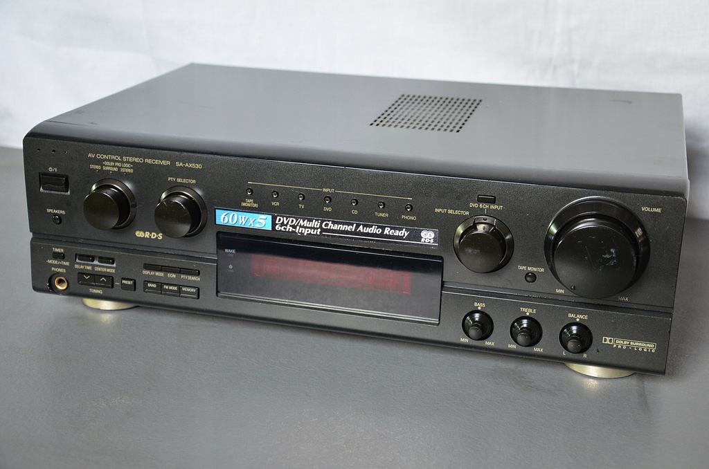 Amplituner Technics SA-AX530 - 11661950780 - oficjalne archiwum Allegro