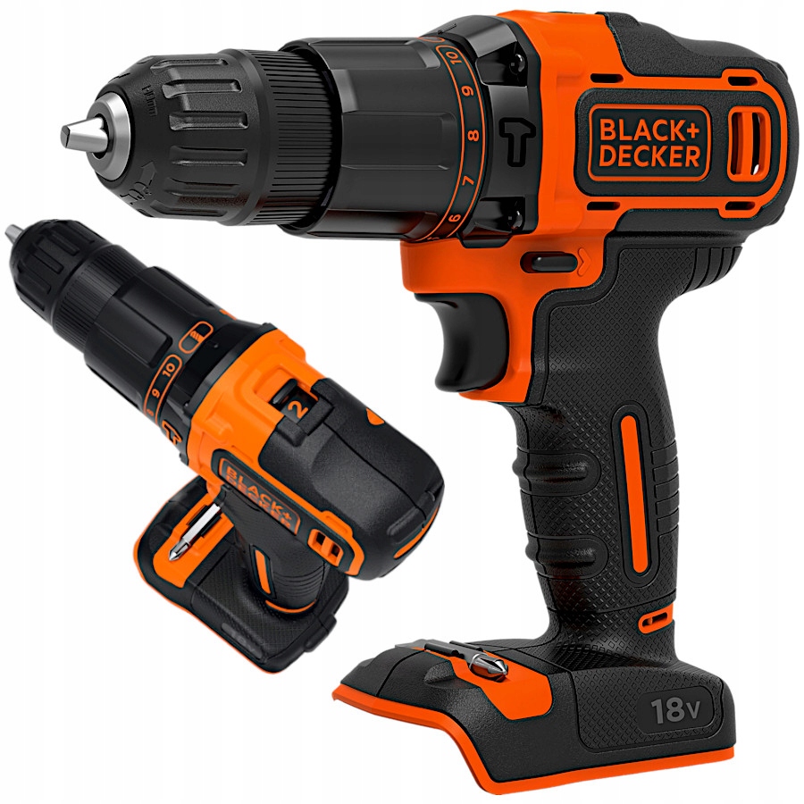 BLACK DECKER Wiertarko-wkrętarka udarowa 18V 40Nm - 12757401706 - oficjalne archiwum Allegro