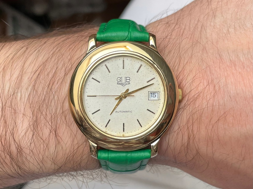 GUB Glashutte ETA 2824-2 rzadkość 37,5 mm b/k BCM - 13952920329 ...