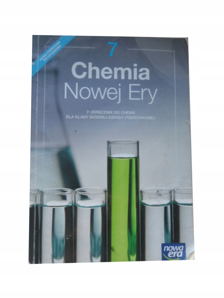 Chemia Nowej Ery 7 podręcznik - 12737341102 - oficjalne archiwum Allegro