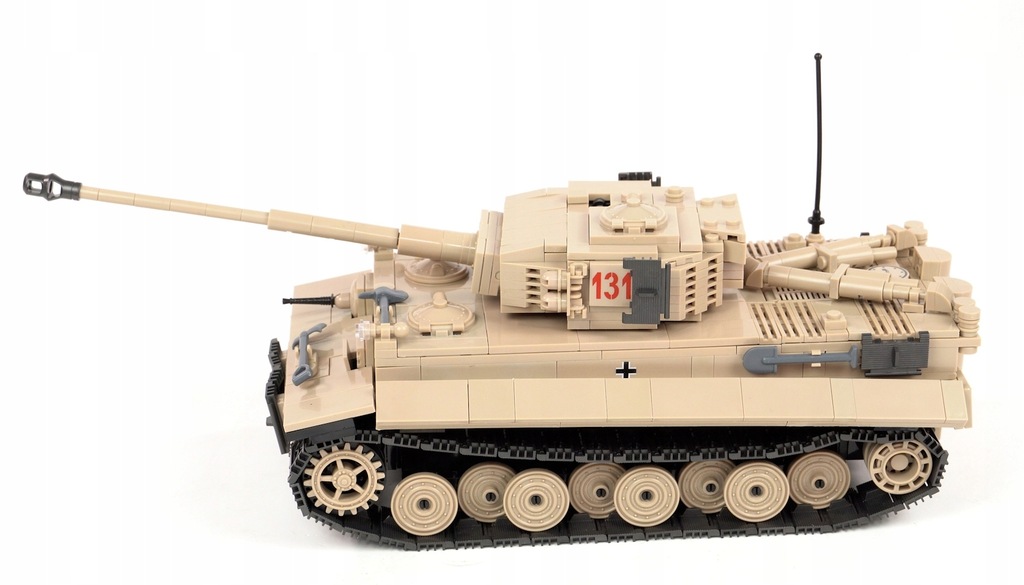 NIEMIECKI CZOŁG TIGER 131 TYGRYS LEGO KARTA - 11171368340 - oficjalne ...