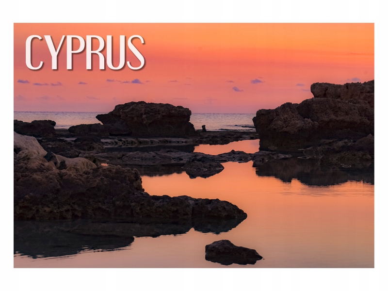 CYPR - Zachód Słońca - Widoki - Magnes na lodówkę - 9635033646 ...