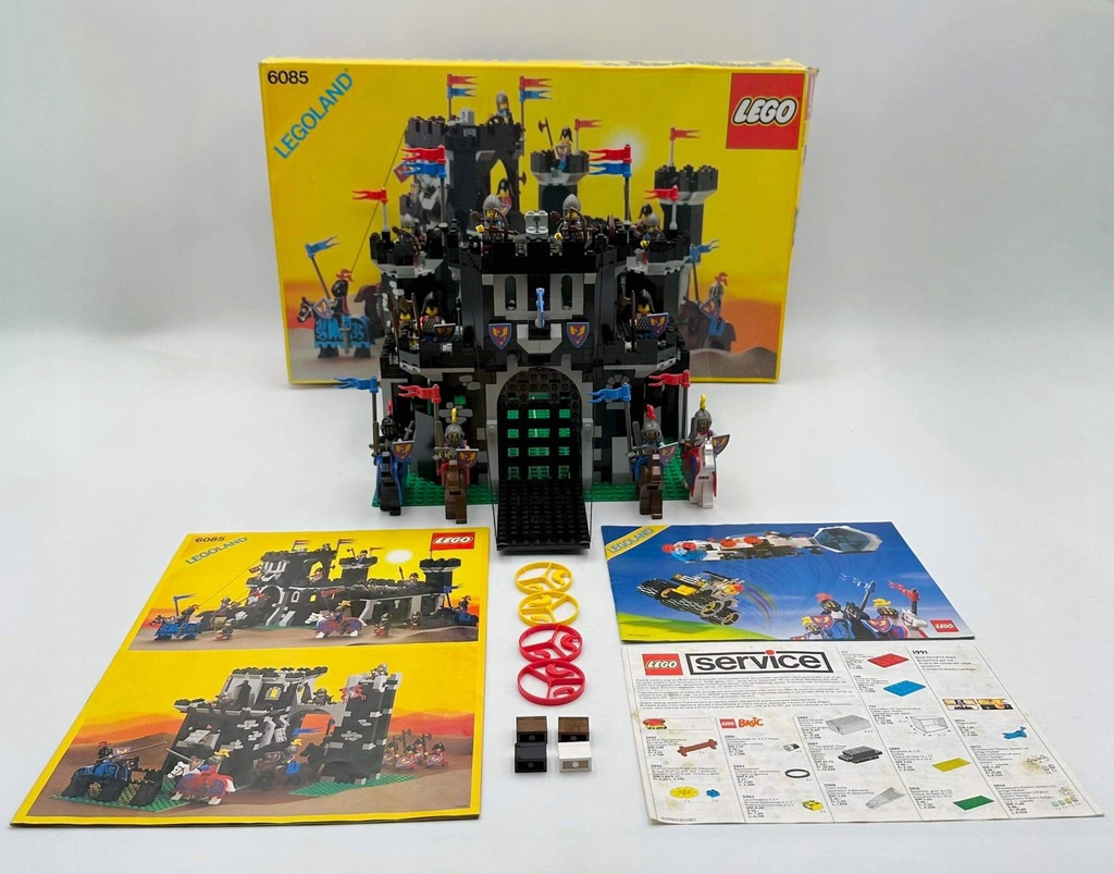 Lego 6085 Black Monarch’s Castle BOX WYTŁOCZKA - 14927289482 ...