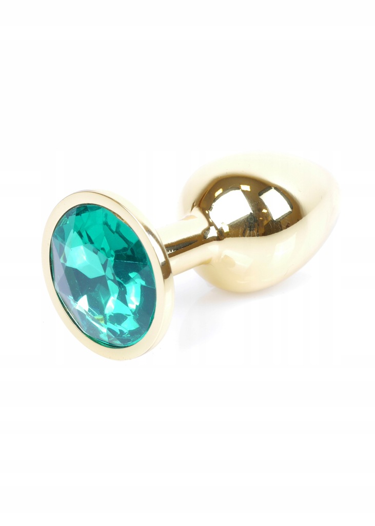 Plug-Jewellery Gold PLUG- Green - 13101562684 - oficjalne archiwum Allegro