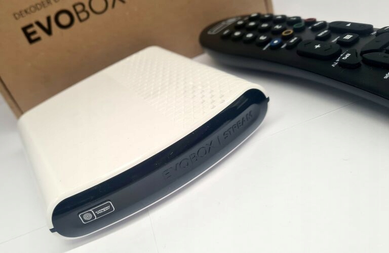 EVOBOX STREAM CYFROWY POLSAT DEKODER D46BU - 11418290737 - oficjalne archiwum Allegro