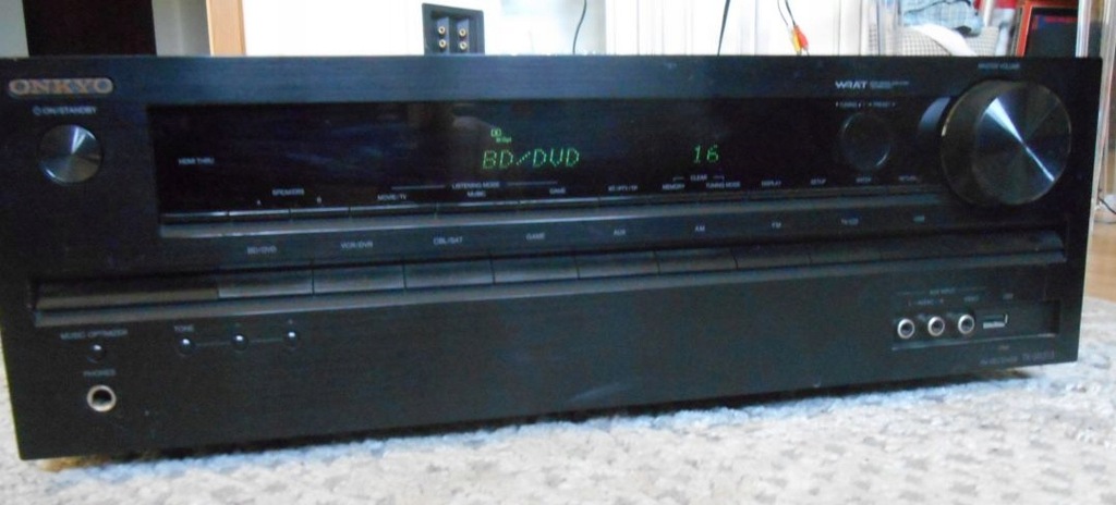 amplituner ONKYO TX-SR313 AV Receiver bez pilota - 9253497721 - oficjalne archiwum Allegro