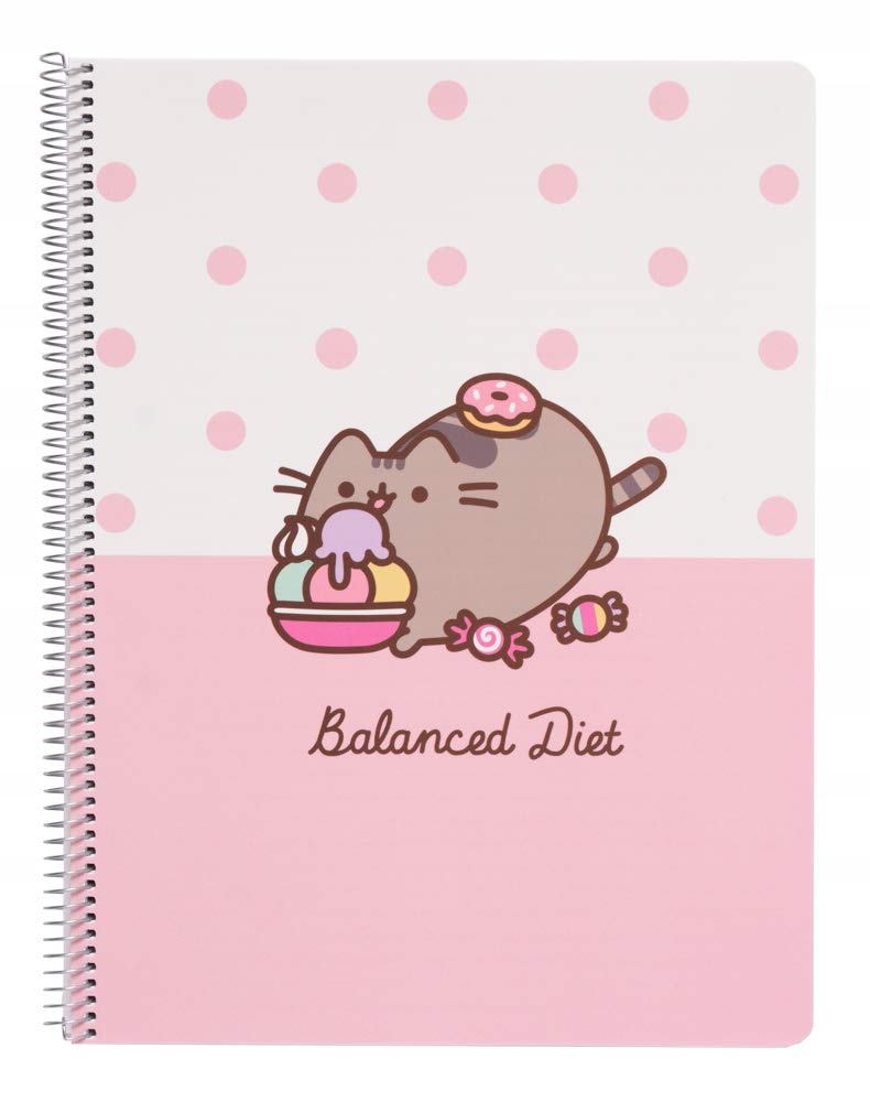 PUSHEEN notes zeszyt 80kartek LINIA BALANCED DIET - 11594967715 ...