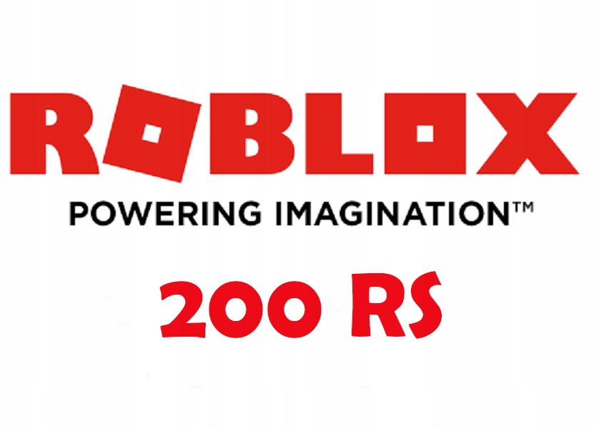 ROBUX ROBLOX 200 RS KARTA KOD GIFTCARD - 13673894128 - oficjalne ...