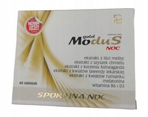 Modus Gold Noc 60 tab melisa ashwaganda melatonina - 12807845397 ...