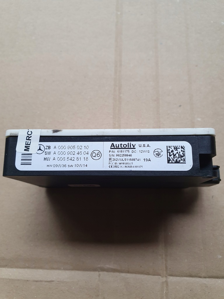 MERCEDES RADAR SENSOR DISTRONIC A0009050210 W212 - 14442881374 ...