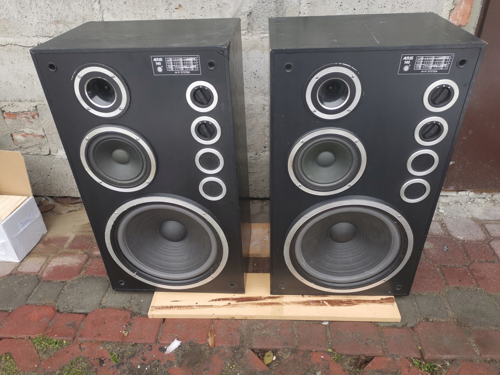 Kolumny Altus 140 po regeneracji głośników - 13169014851 - oficjalne ...