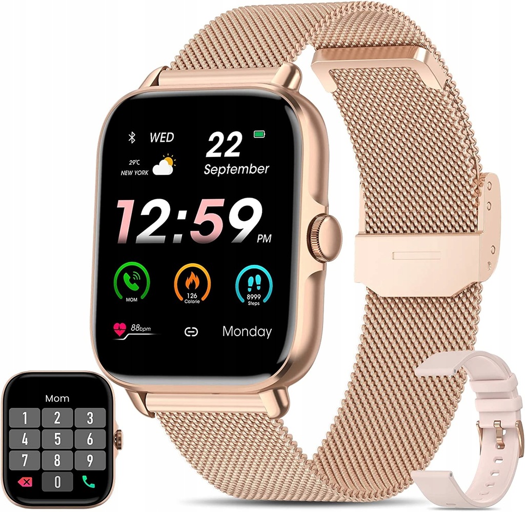 Damski Inteligentny Zegarek SmartWatch Y22 - 12548274756 - oficjalne ...