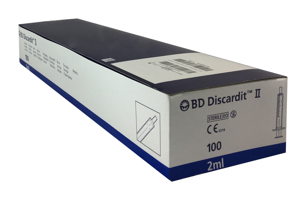 STRZYKAWKI BECTON DICKINSON BD 2ml - 100szt - 6093494684 - oficjalne archiwum Allegro
