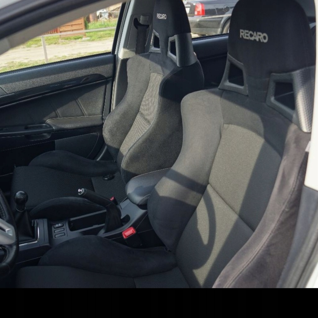 FOTEL PRAWY PASAŻERA RECARO Lancer Evo X - 8738495090 - oficjalne ...