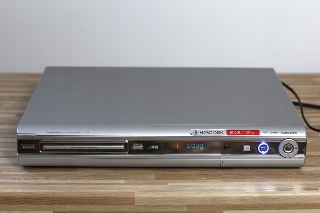 Philips DVDR-3300 nagrywarka DVD 80GB , opis - 17078527647 - oficjalne archiwum Allegro