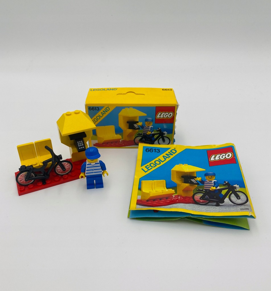 Lego 6613 Town City Telephone Booth budka BOX - 11112736976 - oficjalne ...