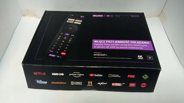 DEKODER PLAY NOW TV BOX 2 KOMPLET JAK NOWY WADA - 13103315076 ...