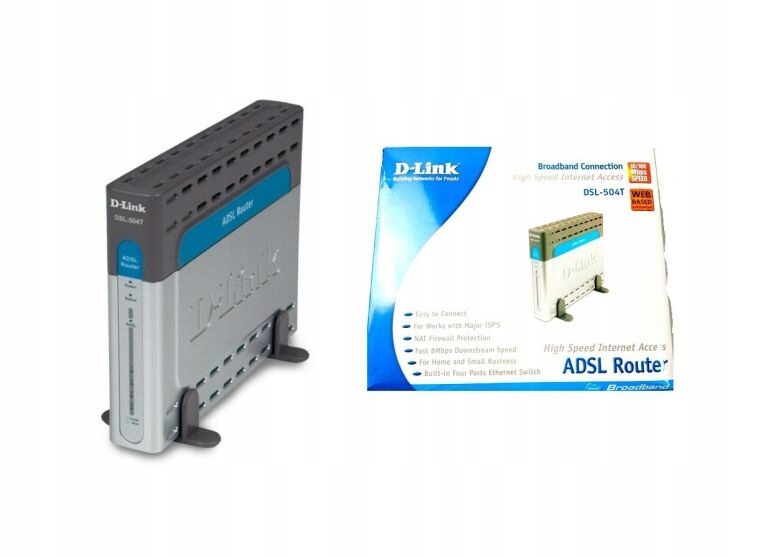 Router D-Link DSL-504T 802.11n (Wi-Fi 4), 802.11a, 802.11ad ...