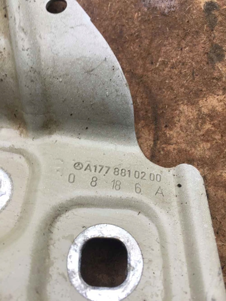 MERCEDES W177 BLACHA WSPORNIK BŁOTNIKA A1778810200 - 9889509242 ...