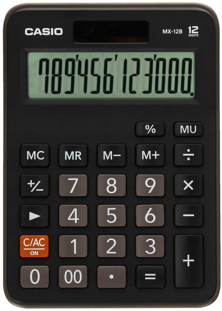 Kalkulator Biurowy Duży Prosty Matura 12 Cyfrowy - 10823465284 ...