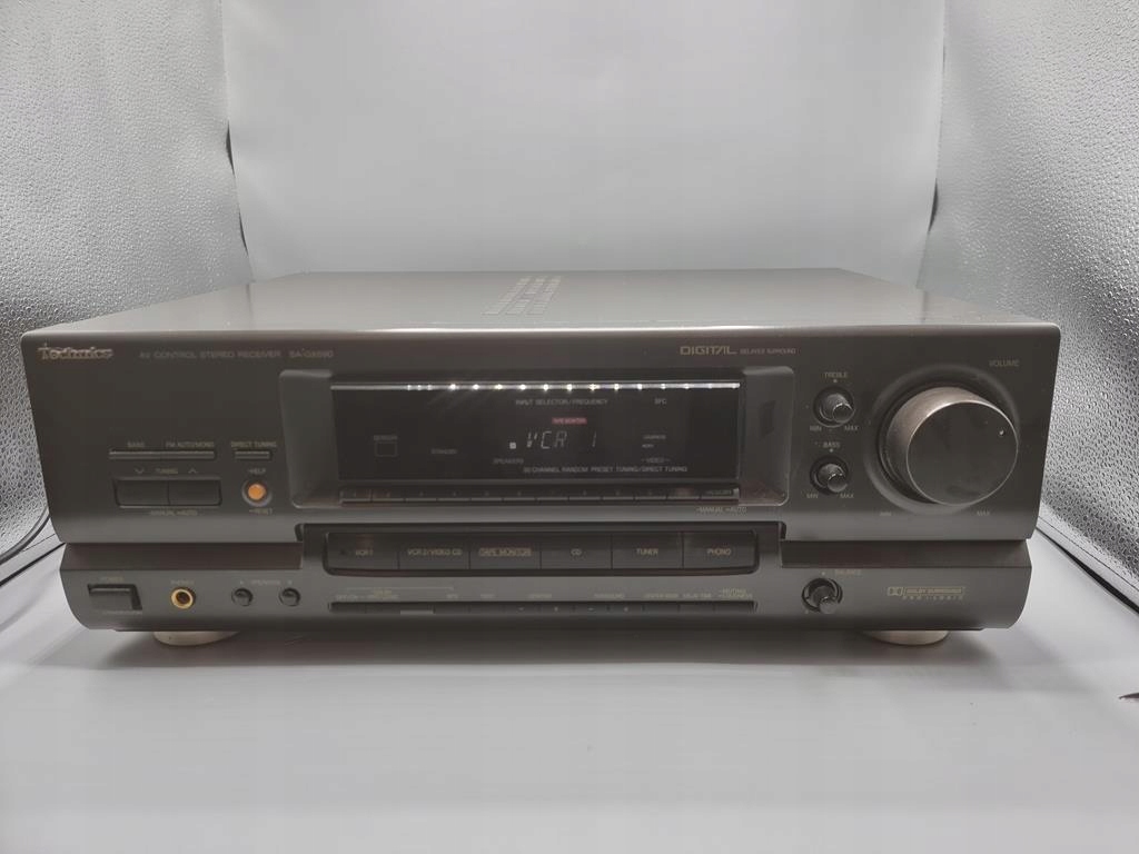 Amplituner Technics SA-GX690 5.1 - 11240975585 - oficjalne archiwum Allegro