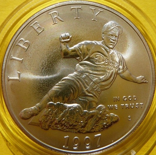 1$ USA 1997 -S- BEJSBOL JACKIE ROBINSON MATT RZADKA - 15441144528 ...