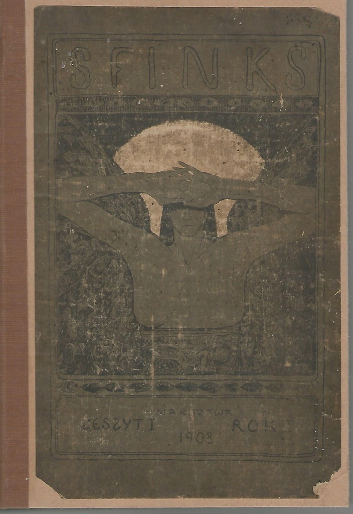SFINKS CZASOPISMO LITERACKO-ARTYSTYCZNE TOM 1 1908 - 10967698358 ...
