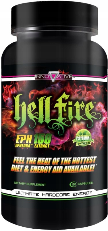 Innovative HELLFIRE 90 kaps. EPH 150mg DMHA z USA - 13467982953 ...