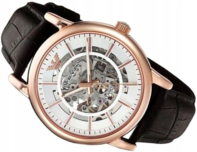 ZEGAREK EMPORIO ARMANI AR1983 SKELETON AUTOMAT BOX - 11797542301 ...